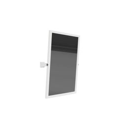 Brillantbad BELP Kippspiegel Stahl Wei&szlig; 400x600x120 mm f&uuml;r Bad & WC >> zum Bohren