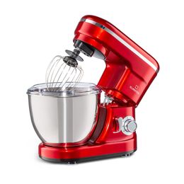 Klarstein Bella Mini R&uuml;hrmaschine 1200 W 6 Stufen 4 Liter Edelstahl Pulsfunktion