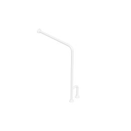 Brillantbad BELP St&uuml;tzgriff Rechts Eisen Wei&szlig; mit Abdeckung 230x866x840 mm, 120 kg Traglast f&uuml;r Bad & WC >> zum Bohren
