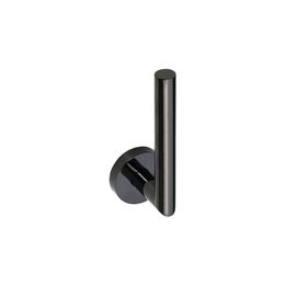Brillantbad BEMATIT Reservepapierrollenhalter Messing Metallic Grau poliert 55x165x65 mm f&uuml;r Bad & WC >> zum Bohren oder Kleben*