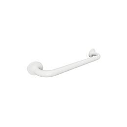 Brillantbad BELP Haltegriff Eisen Wei&szlig; mit Abdeckung 580x80x106 mm, 120 kg Traglast f&uuml;r Bad & WC >> zum Bohren