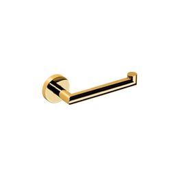 Brillantbad BILLO Papierrollenhalter ohne Deckel Messing Gold poliert 70x175x55 mm f&uuml;r Bad & WC >> zum Bohren oder Kleben*