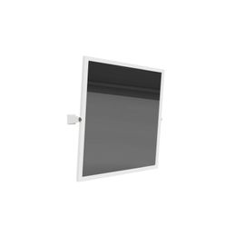 Brillantbad BELP Kippspiegel Stahl Wei&szlig; 600x600x120 mm f&uuml;r Bad & WC >> zum Bohren