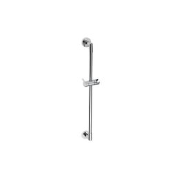 Brillantbad BELP Duschstange mit Halterung Messing Chrom 90x650x70 mm f&uuml;r Bad & WC >> zum Bohren