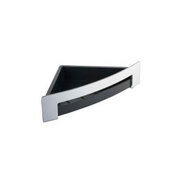 Brillantbad BYTRO Eckseifenkorb Messing Kunststoff Chrom 160x280x75 mm f&uuml;r Bad & WC >> zum Bohren