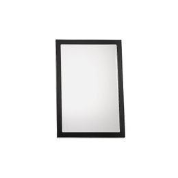 Brillantbad BELP Kippspiegel Stahl Schwarz 400x600x120 mm f&uuml;r Bad & WC >> zum Bohren