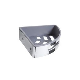Brillantbad BYTRO Eckseifenkorb Kunststoff Chrom poliert 235x315x67 mm f&uuml;r Bad & WC >> zum Bohren