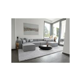 Home Deluxe Modulares Sofa VERONA XXL Hellgrau - versch. Ausf&uuml;hrungen