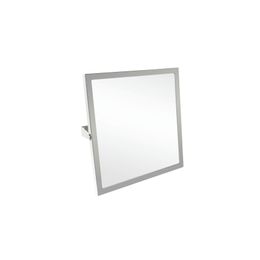 Brillantbad BELP Kippspiegel Edelstahl poliert 600x600x120 mm f&uuml;r Bad & WC >> zum Bohren