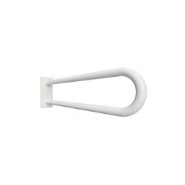Brillantbad BELP St&uuml;tzgriff in U-Form Eisen Wei&szlig; 100x250x766 mm, 120 kg Traglast f&uuml;r Bad & WC >> zum Bohren