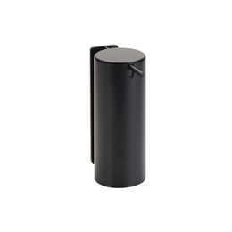 Brillantbad BEASY Seifenspender Edelstahl Schwarz 120x66x165 mm, 300 ml f&uuml;r Bad & K&uuml;che >> zum Kleben