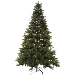 Künstlicher Weihnachtsbaum CREATIV DECO "Weihnachtsdeko aussen, künstlicher Christbaum, Tannenbaum", grün, H:120cm, Kunststoff, Weihnachtsbäume, von höchster Qualität