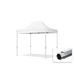 TOOLPORT 3x2m Aluminium Faltpavillon, ohne Seitenteile, weiß - (581905)
