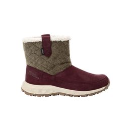 Winterstiefel Jack Wolfskin "QUEENSTOWN TEXAPORE BOOT W", Gr. UK65-EU40, Normalschaft, lila (boysenberry), Main Material Second Material 100% Polyamide Lining Sole 100% Rubber/ EVA, Schuhe