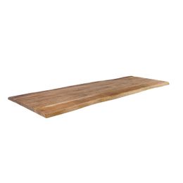 Tischplatte Baumkante Akazie Mango rough 200 x 40 cm CURTIS