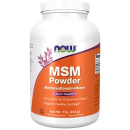 Now Foods, MSM Pulver, 454g [39,43 EUR pro kg]