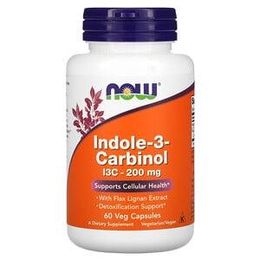 Now Foods, Indole-3-Carbinol, 200 mg, 60 Vcaps! [954,17 EUR pro kg]