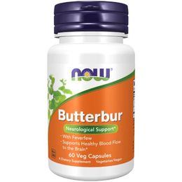 Now Foods, Butterbur 60 Veg Capsules [1.575,00 EUR pro kg]