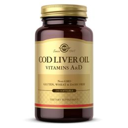 Solgar, Cod Liver Oil, 250 Softgels [64,50 EUR pro kg]