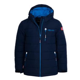 Skijacke Trollkids "KIDS HEMSEDAL SNOW JACKET XT", Kinder, Gr. 176, blau (navy), Steppware, Obermaterial: 100% Polyester. Futter: 100% Polyester. Wattierung: 100% Polyester, sportlich, Langarm mit Klettverschluss, Jacken