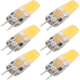 6er-Pack energiesparende Deckenleuchte aus Silikon, 5 w ac DC12 v cob, mit allgemeiner internationaler Standard-GY6.35-Schnittstelle, für