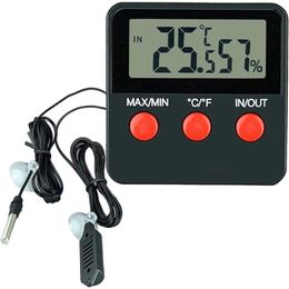 Reptilien Digitales Thermometer Hygrometer LCD-Temperatur- und Luftfeuchtigkeitsmesser