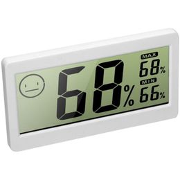 Digitales Hygrometer-Thermometer, elektronisches Heim-Thermo-Hygrometer, LCD-Display, Temperatur-Feuchtigkeitsdetektor, Überwachungszeitrekorder,