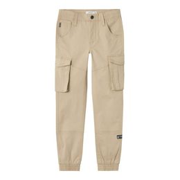 name it Pants 'Bamgo' girl Beige size 122