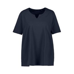 Ulla Popken T-Shirt Damen Gr&ouml;&szlig;e 7XL/8XL marine