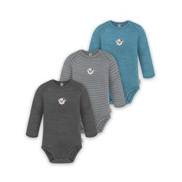 Normani Romper/Bodysuit 'Auckland' boy Blue, Grey size 92