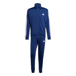 adidas Sportswear Tracksuit 'Sportswear Basic 3-Stripes Tricot Track' male Blue size XXL