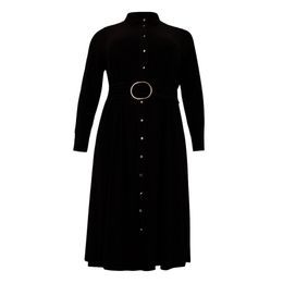 Yoek Shirt Dress female Black size 50/52