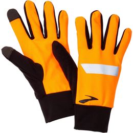 Brooks Fusion Midweight Handschuh - orange - Gr. XL - Polyester/Elastan