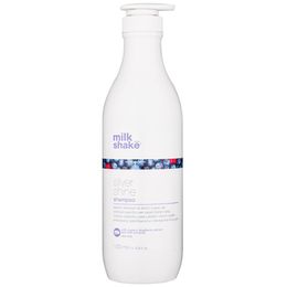 milk_shake Milk Shake Silver Shine Shampoo für blonde Haare neutralisiert gelbe Verfärbungen 1000 ml