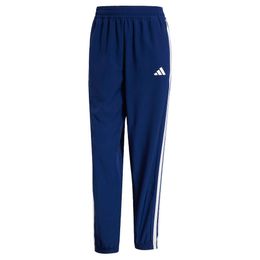 adidas Performance Sporthose 'Essentials' Damen Größe XXXS/XXS dunkelblau / weiß