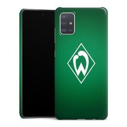 DeinDesign Galaxy A51 Handy Premium Case Smartphone Handyh&uuml;lle Schutzh&uuml;lle gl&auml;nzend Merchandise Sv Werder Bremen Logo Premium Case