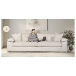 Big-Sofa Home Affaire "Soft&Cosy XXL" Sofas Gr. B/T: 303cm x 123cm, Cord, beige (cream) Mega Sofa, in Cord, inklusive Kissen