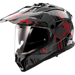 LS2 MX702 Pioneer II Crazy, Endurohelm