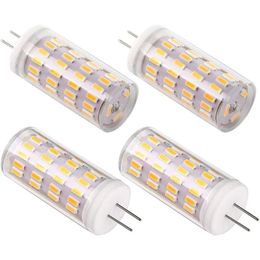 G4 LED 12V 4W Glühbirne, AC/DC 12V Glühbirnen, entspricht 30W Halogen, 400LM, Warmweiß 3000K, nicht dimmbar, Ersatz für Dunstabzugshaube und Lusture,