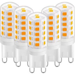 G9-LED-Leuchtmittel, 3 w, warmweiß 2700 k, G9-LED-Leuchtmittel, 420 lm, entspricht 28 w 40 w Halogenbirne, G9 LED-Maisbirnen für Schreibtischlampe,