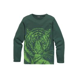 Kidsworld Shirt Jungen Gr&ouml;&szlig;e 152/158 neongr&uuml;n / dunkelgr&uuml;n