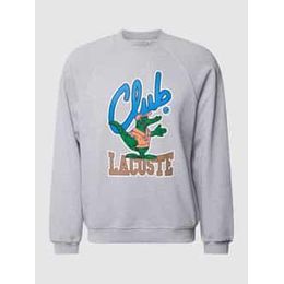 Lacoste Sweatshirt mit Motiv-Print