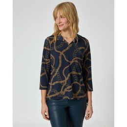 Judith Williams Blusenshirt "Woman Deluxe" mit Kettenprint