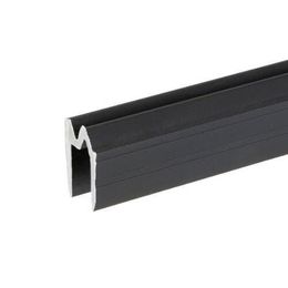 Adam Hall ah Hardware 6103 BLK - Aluminium-Hybrid-Schlie&szlig;profil schwarz f&uuml;r 9,5 mm Material