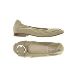 Semler Damen Ballerinas, beige, Gr. 4