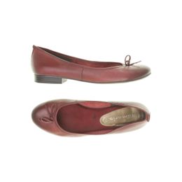 Tamaris Damen Ballerinas, rot, Gr. 40