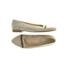 Gabor Damen Ballerinas, beige, Gr. 6.5