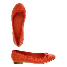 Tory Burch Damen Ballerinas, orange, Gr. 7.5