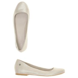 Marc O'Polo Marc O Polo Damen Ballerinas, beige, Gr. 4.5