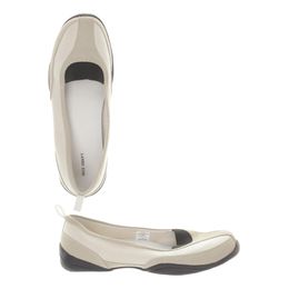 LANDS' END Lands End Damen Ballerinas, beige, Gr. 7.5